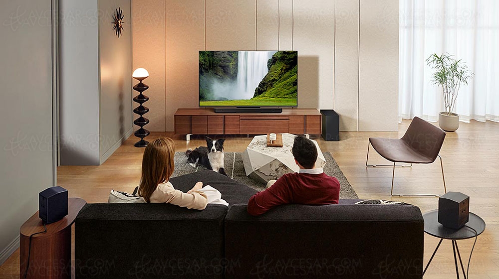 Barra de sonido Samsung HW-Q930C, Dolby Atmos 9.1.4/DTS:X y Q-Symphony 3.0